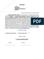 Carta Poder CFE | PDF