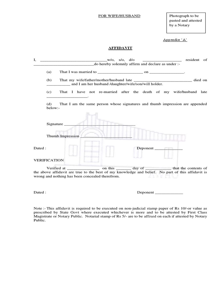 Affidavit | PDF | Notary Public | Affidavit