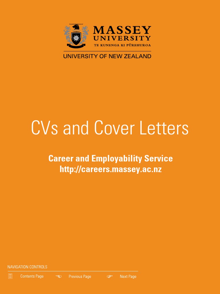 Guide To CVs and Cover Letters | PDF | Employment | Curriculum