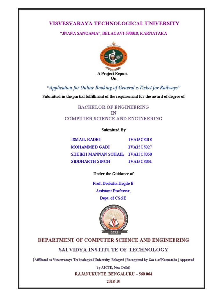 Full Report | PDF | Cloud Computing | Ticket (Admission)