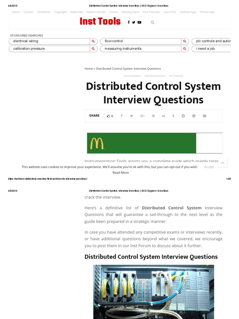 Distributed Control System Interview Questions - DCS Engineer Questions | PDF | Thermocouple ...