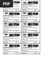 Ticket de Pollada | PDF