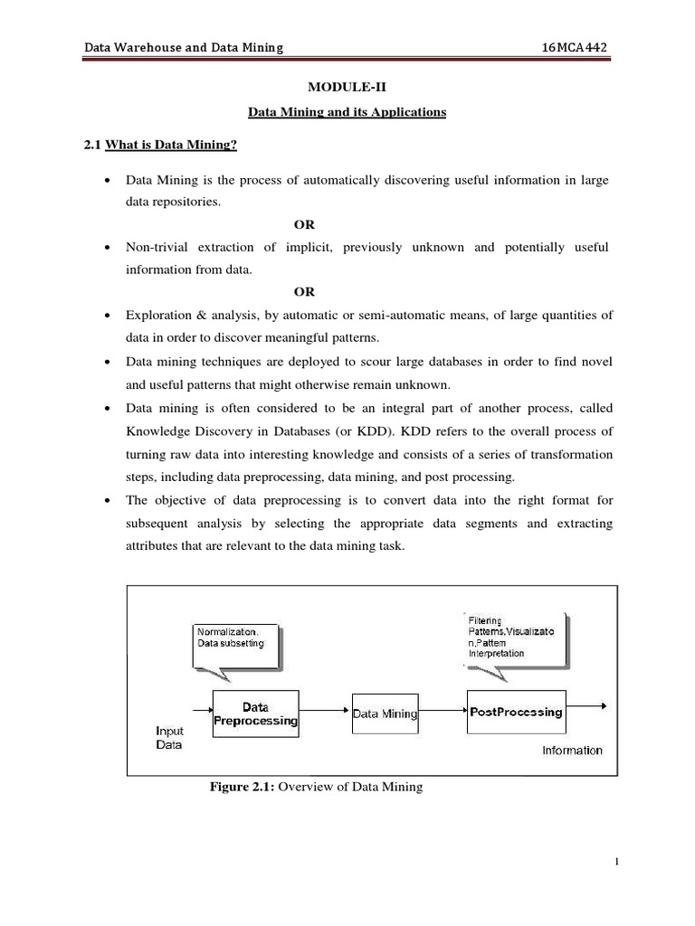 Data Mining | PDF | Data Mining | Statistics