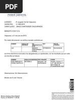 Carta de Denuncia | PDF