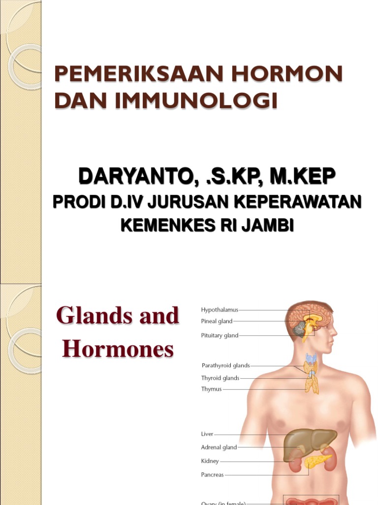 Konsep Pemeriksaan Hormon Dan Immunologi | PDF | Thyroid | Fight Or ...