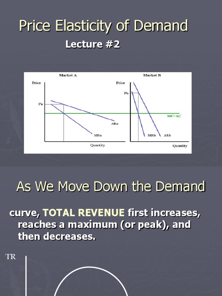 Lecture16-Price Elasticity of Demand | PDF | Demand | Price Elasticity ...