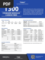 Torayca Carbon T1100G-Technical-Data-Sheet-1 PDF | PDF | Fibers ...