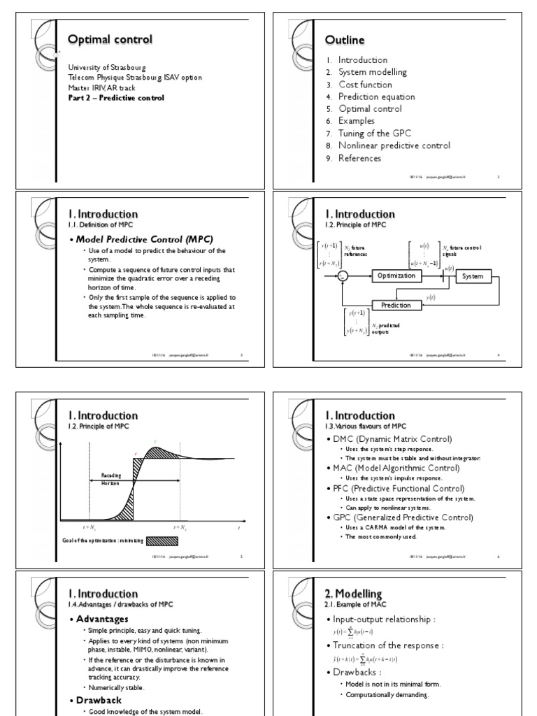 Slides Poly PDF | Download Free PDF | Optimal Control | Mathematical Optimization
