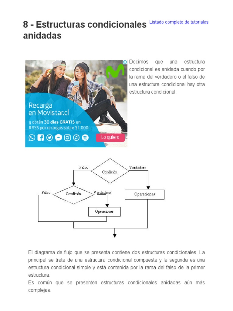 08 Estructuras Condicionales Anidadas | PDF | Java (lenguaje de ...