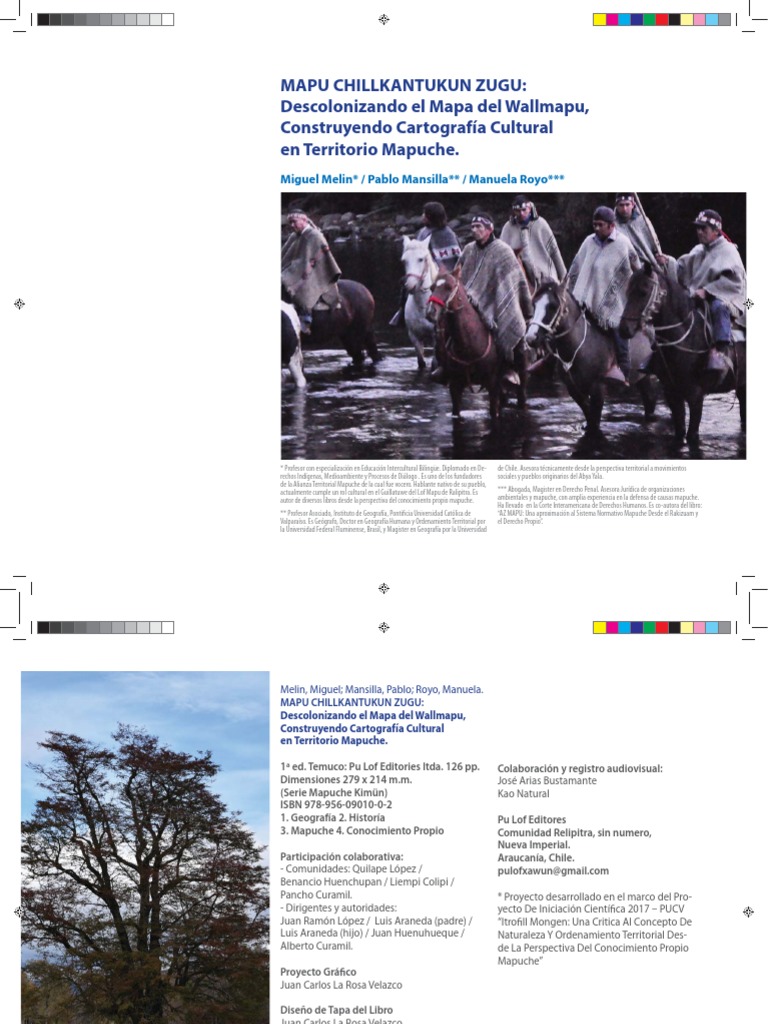 Mapa del Wallmapu: Descolonización Cultural | PDF | Mapa | Conocimiento