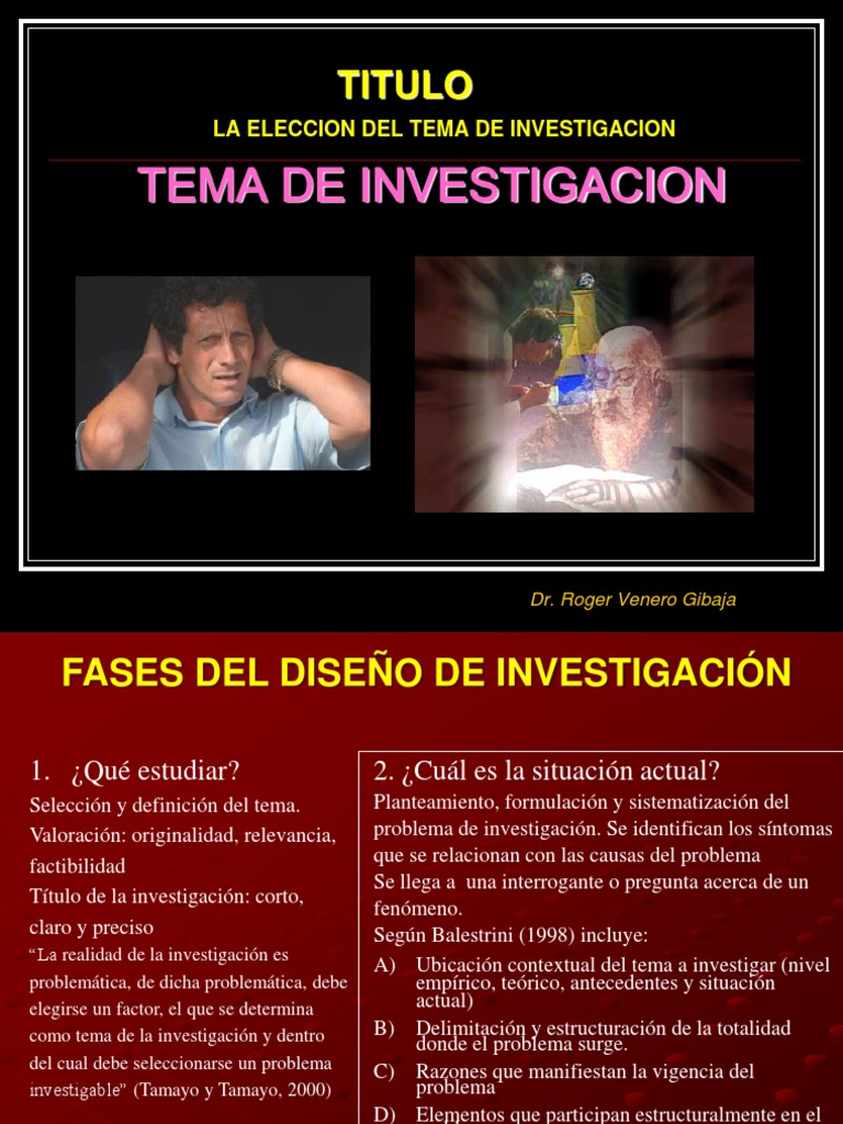 Selección Efectiva de Temas de Investigación | PDF | Teoría | Conocimiento