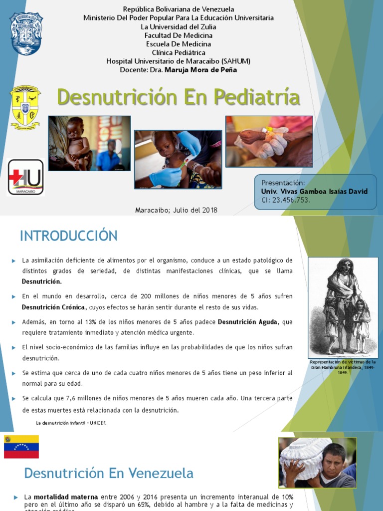Desnutricion En Pediatria Pdf Desnutrición Especialidades Medicas