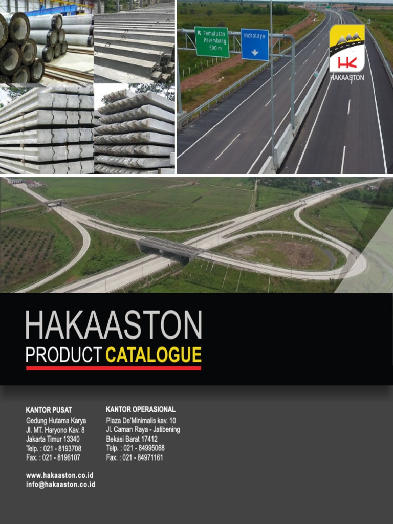 Brosur PT. Hakaaston 2018 | PDF | Infrastructure | Civil Engineering
