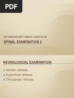 Lumbar Special Tests Guide | PDF | Anatomical Terms Of Motion | Vertebra