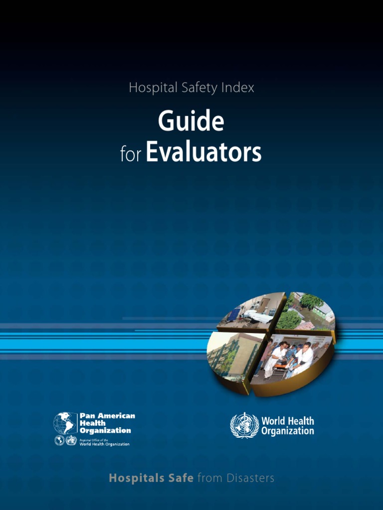 Guide Evaluators: Hospital Safety Index | PDF | Hazards | Risk Management