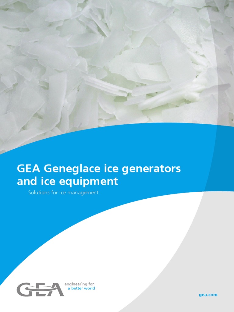 Geneglace Ice Generators | Download Free PDF | Ice | Refrigeration