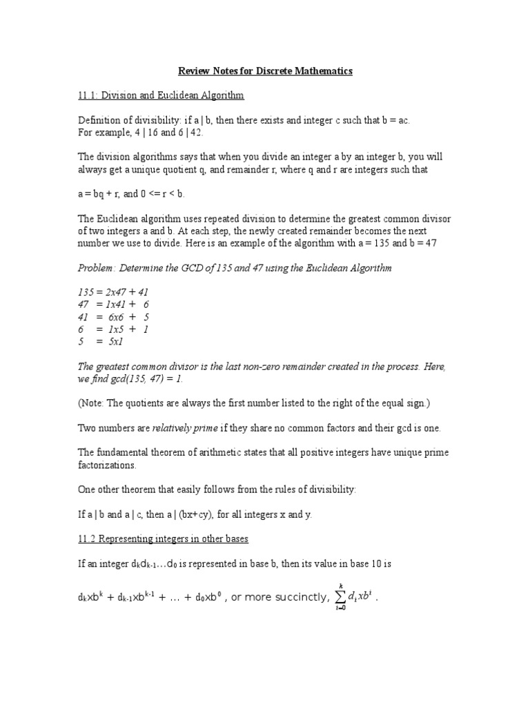 Math | PDF | Vertex (Graph Theory) | Discrete Mathematics
