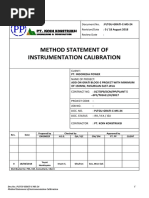 Instrument Loop Testing Procedure-1 | PDF | Specification (Technical ...