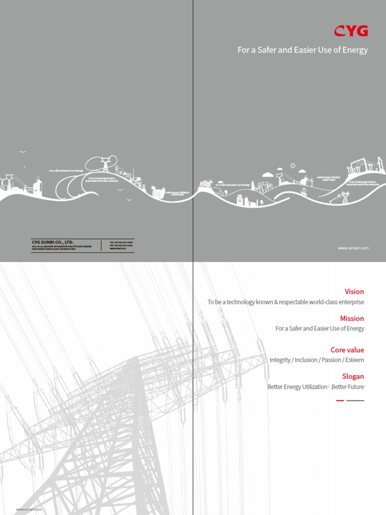 CYG Catalog | PDF | Electric Power Distribution | Electric Power