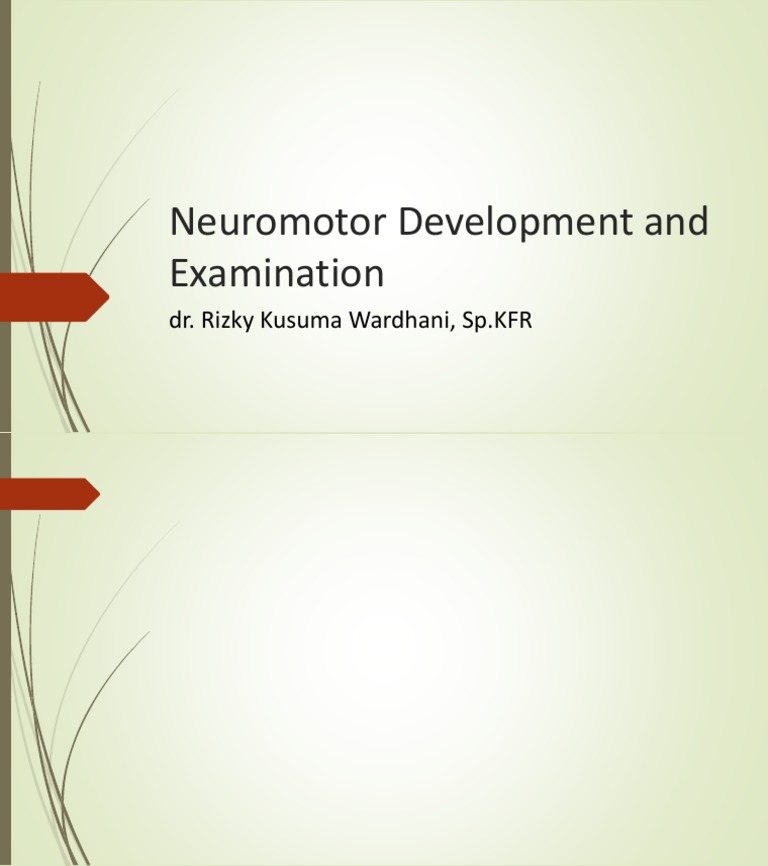 Neuromotor Development and Examination | PDF