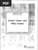 Asme B30.2 2022 | PDF | Crane (Machine) | Brake