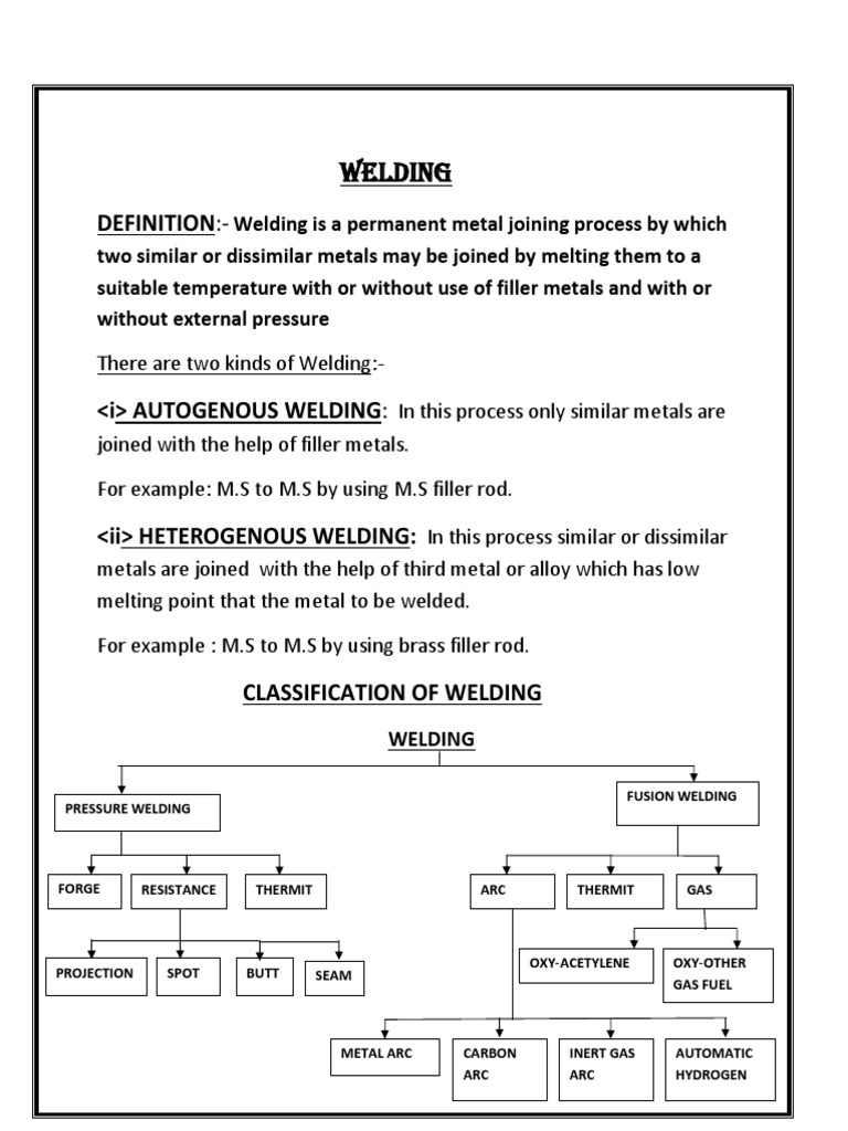 Welding: Definition | PDF | Welding | Construction
