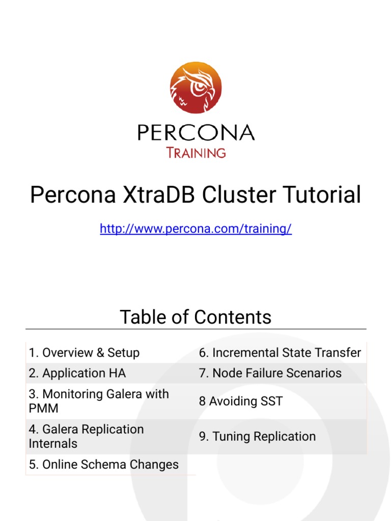 Percona XtraDB Cluster 5.7 | PDF | Replication (Computing) | Data ...