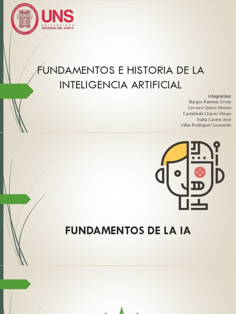 Fundamentos E Historia De La Inteligencia Artificial | Inteligencia ...