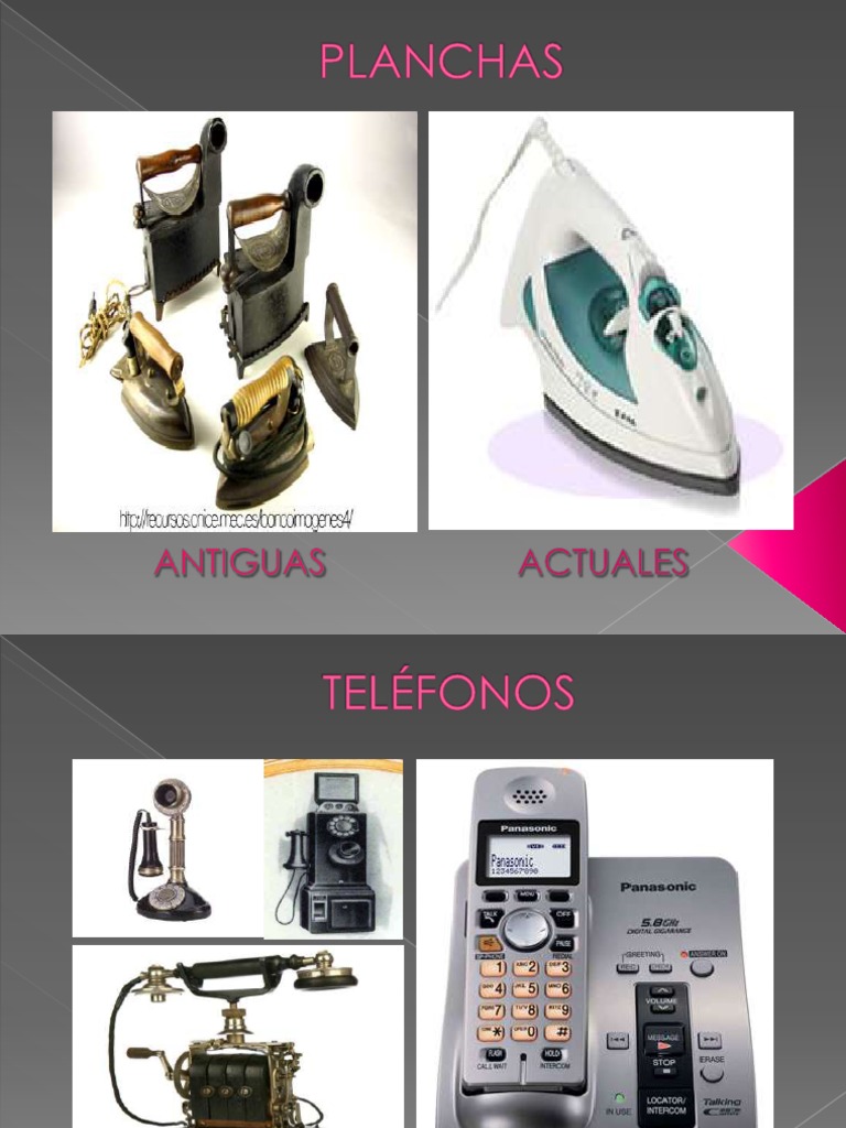 Objetos Tecnológicos Antiguos y Actuales | PDF