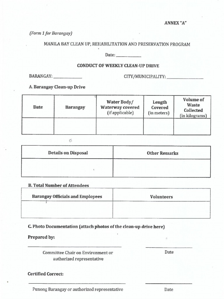 Clean Up Drive New Template PDF | PDF