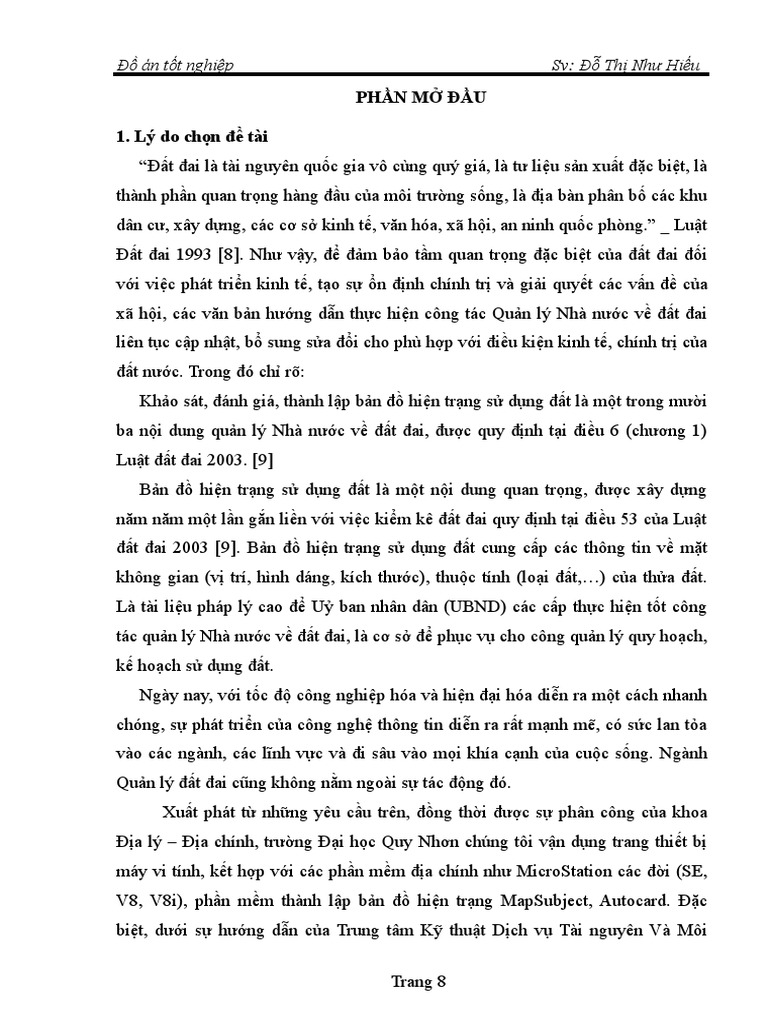 Thanh Lap Ban Do Hien Trang Tu Ban Do Dia Chinh 6682 | PDF