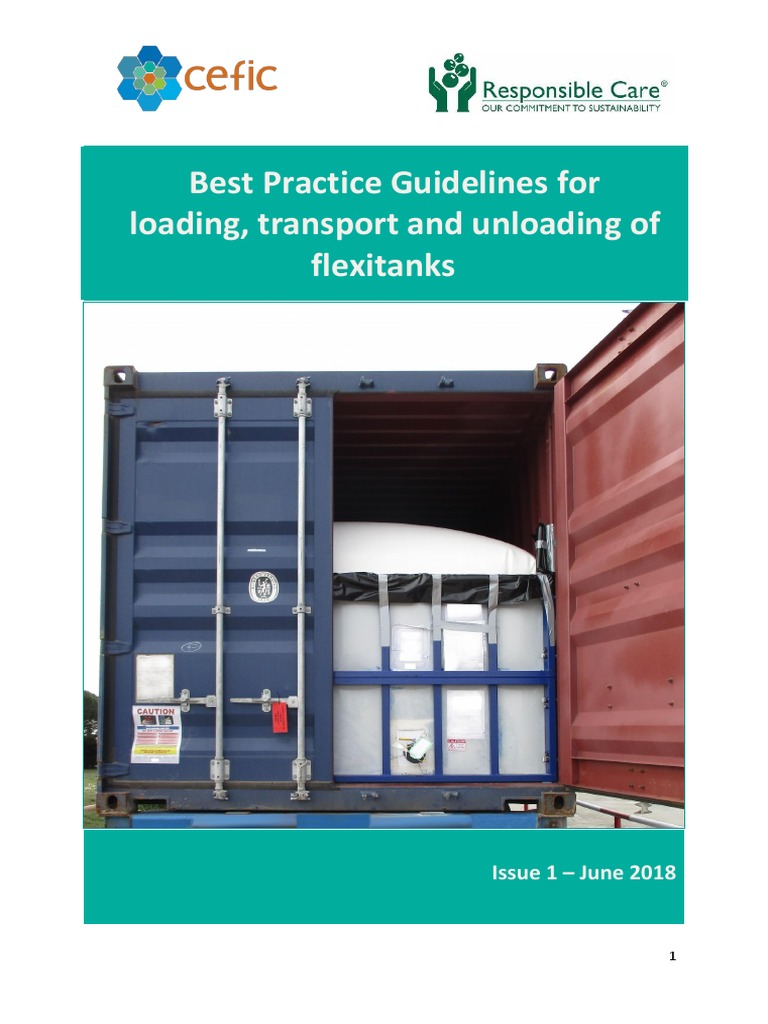BestPracticeGuidelines For Loading Transport and Unloading of Flexitank 2018 GUIDELINES ROAD ...