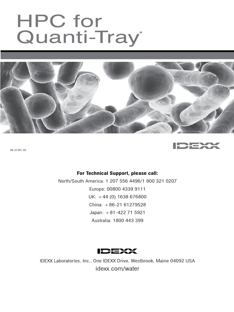 HPC Quanti Tray Procedure en | PDF | Chemistry | Physical Sciences