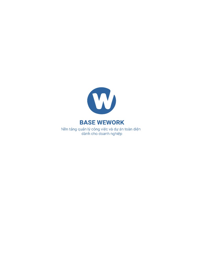 Tài Liệu Giới Thiệu Base Wework PDF | PDF