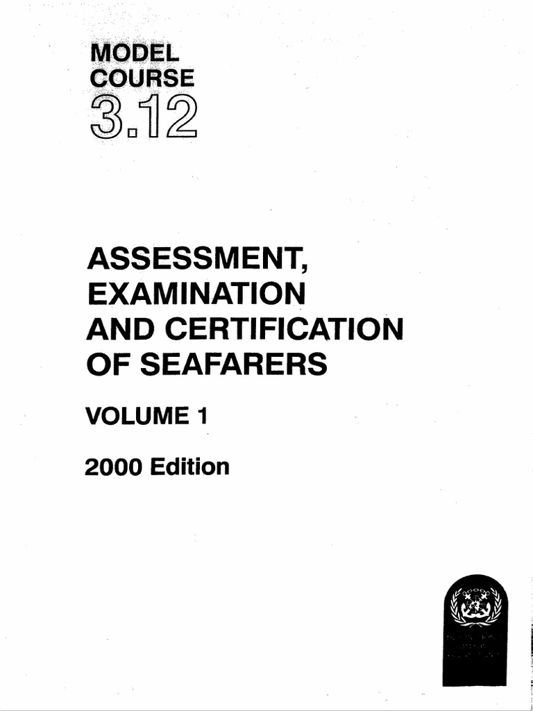Imo Model Course 3.12 PDF | PDF