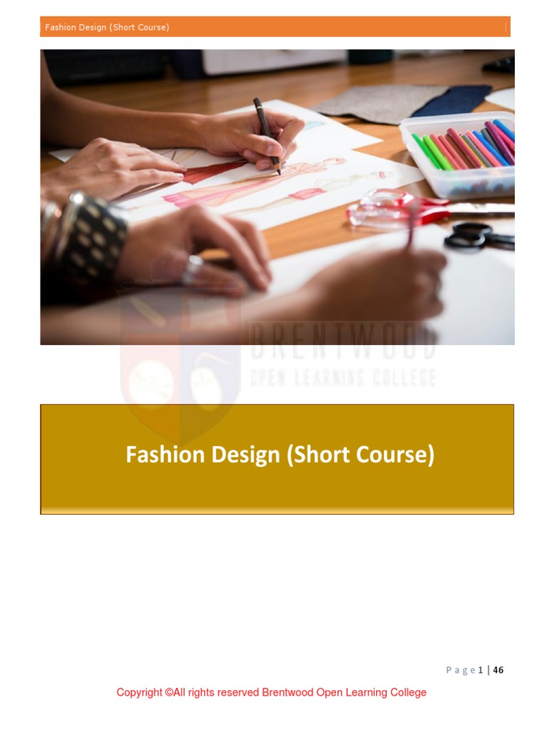 Fashion Design Course | PDF | Fashion | Fashion Design