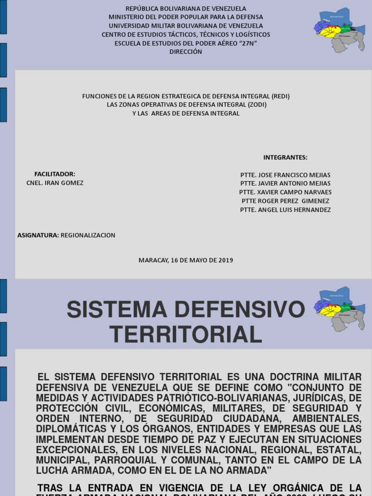 Funciones de la REDI en Venezuela | PDF | Venezuela | Defensa