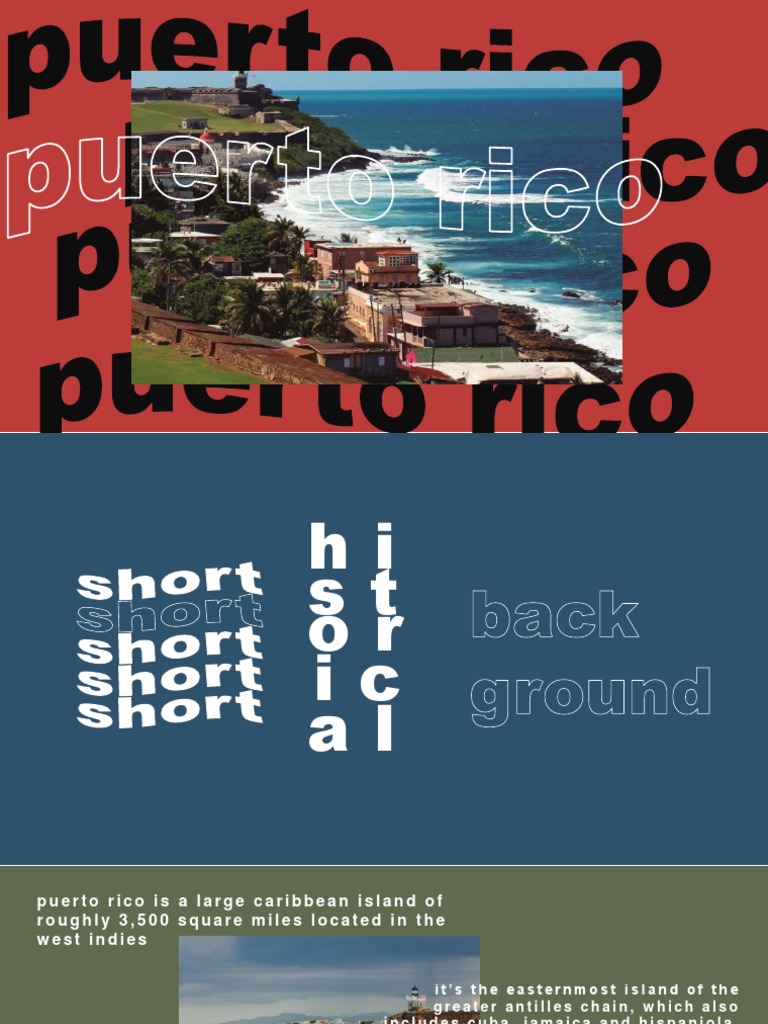 Puerto Rico | PDF | Puerto Rico | Foods