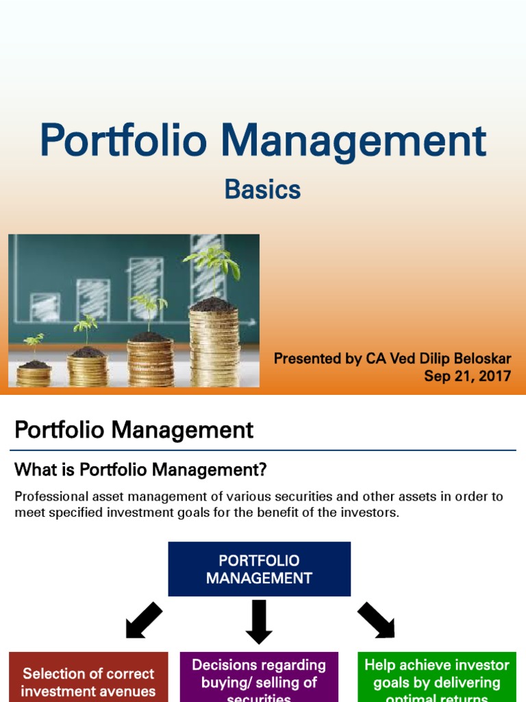 Portfolio Management | PDF | Investment Management | Beta (Finance)