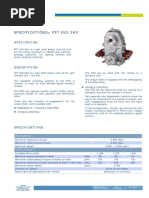 C10 & Cepac Cylinder Specifications | PDF | Piston | Cylinder (Engine)