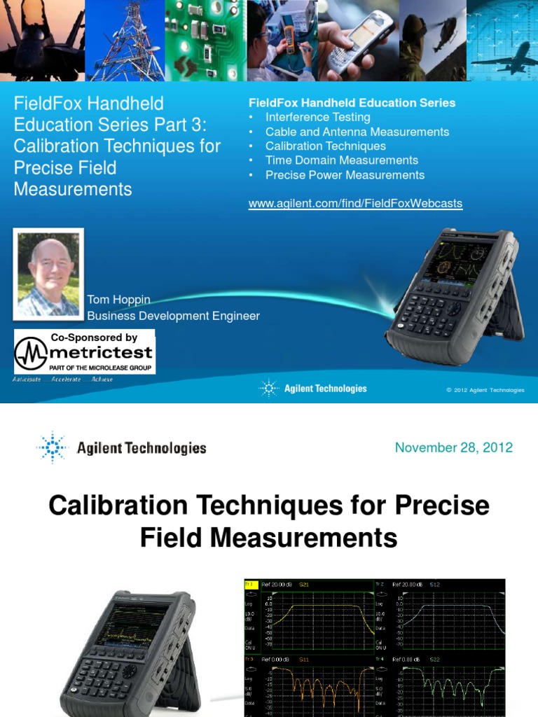 Fieldfox Handheld Education Series Part 3: Calibration Techniques For ...