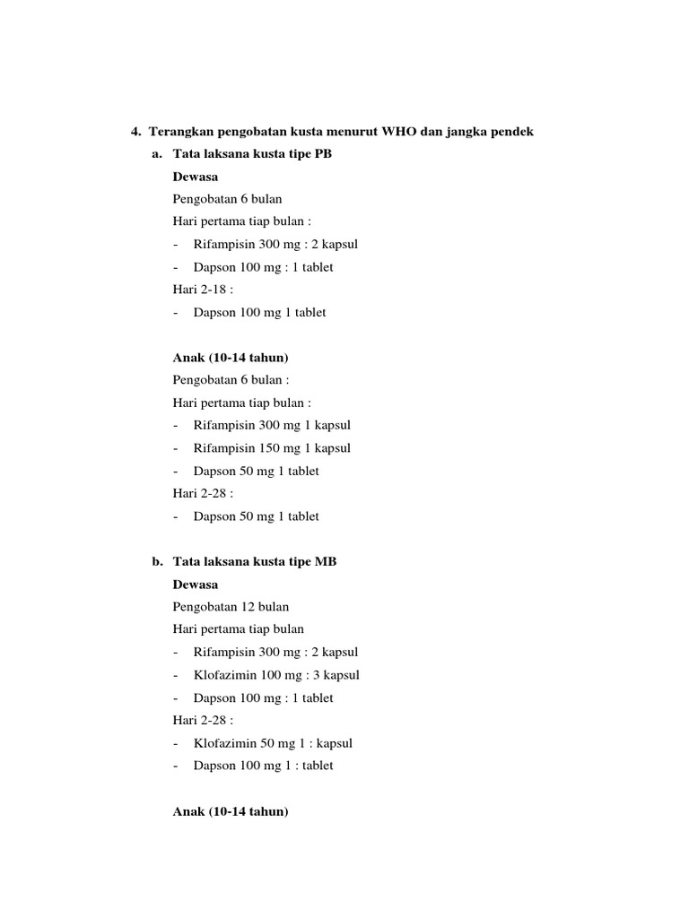 Penyakit Kusta (Morbus Hansen) | PDF