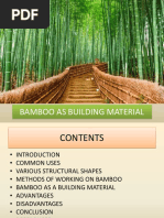Use of Bamboo in Architecture | PDF | Bamboo | Wood