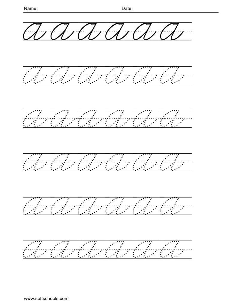 Cursive Handwritting PDF | PDF