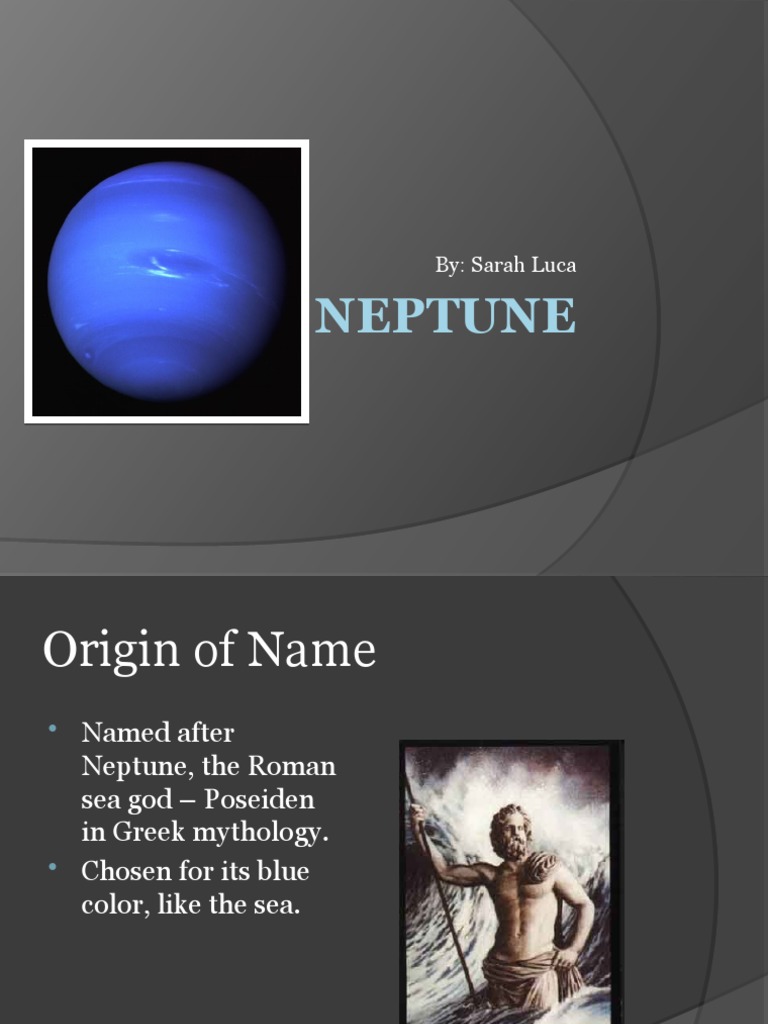 Neptune Power Point | PDF | Neptune | Bodies Of The Solar System