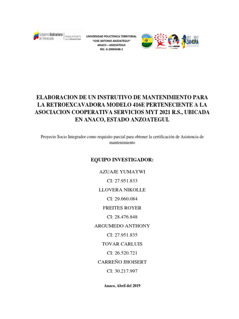 Fase I Proyecto Uptjaa | PDF | Cooperativa | Diseño