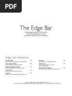 Minibar Menu | PDF