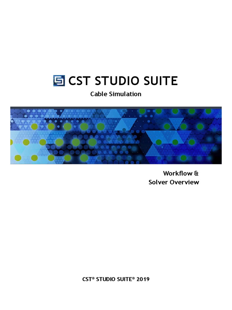 CST STUDIO SUITE - Cable Simulation PDF | PDF | Coaxial Cable ...