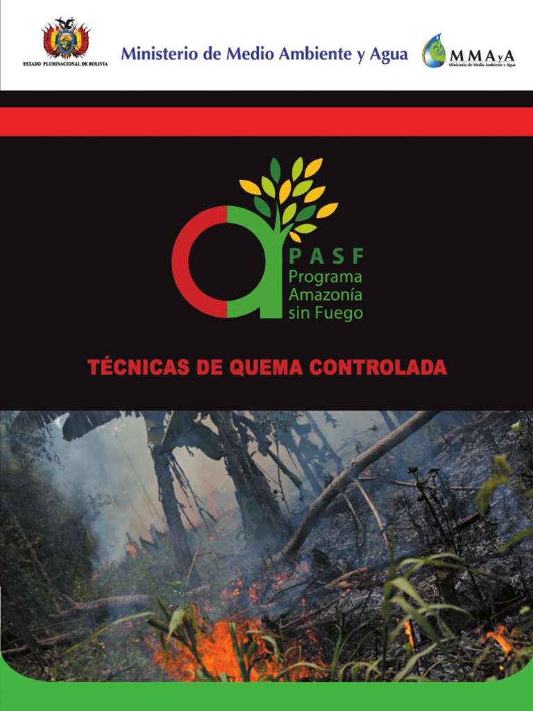 Técnicas de Quema Controlada | PDF | Fuego fatuo | Arboles