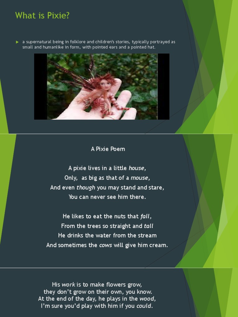 Understanding Pixies in Folklore | PDF | General Fiction